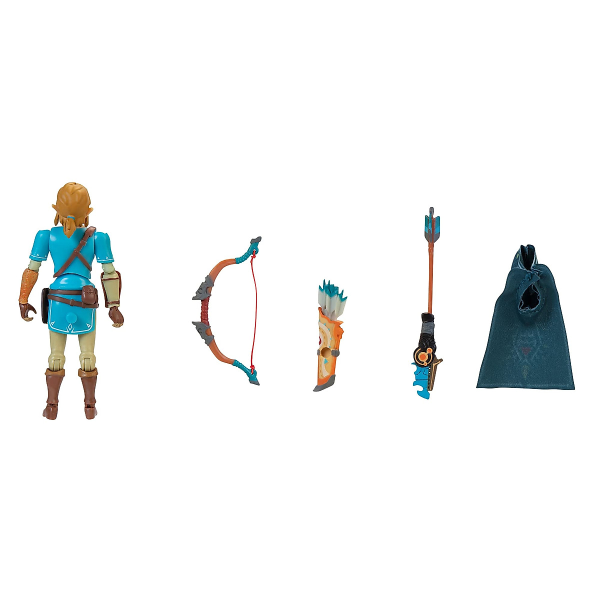 The Legend of Zelda Breath of The Wild Link Exclusive Action Figure [Tunic, Bow, Arrow & Quiver]