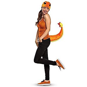 Disguise unisex adult Pokemon Charmander Accessory Kit Costume Accessories, Orange, Size US