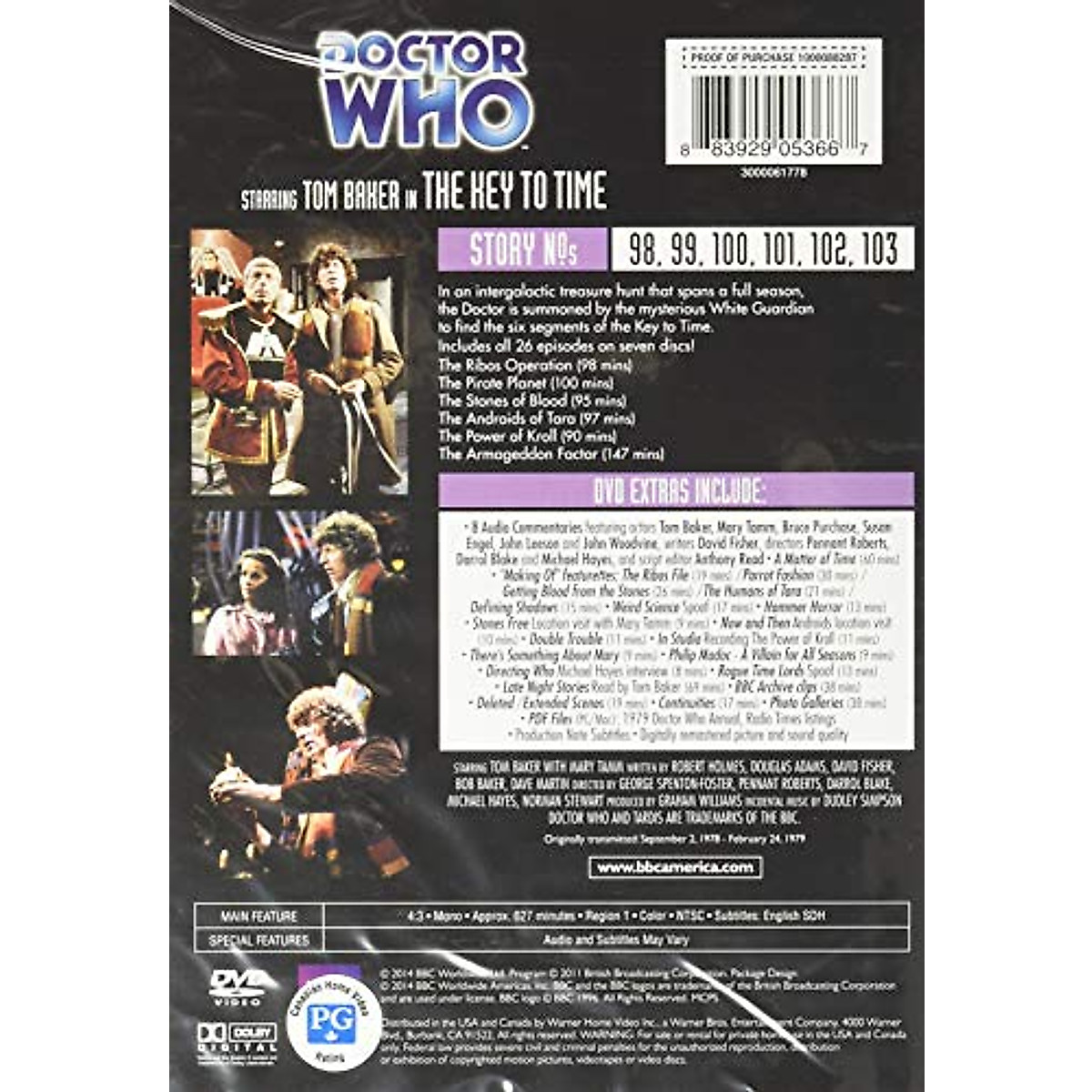 Doctor Who: The Key to Time (Special Collector's Edition) (Stories 98-103)