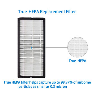 PU4020 Replacement Filter Kit Compatible with Rowenta Intense Pure 4010 PU4015 PU4020 PU4025 Air Purifier, Part Number XD6074U0 XD6075 XD6070 XD6060 XD6065 XD6066