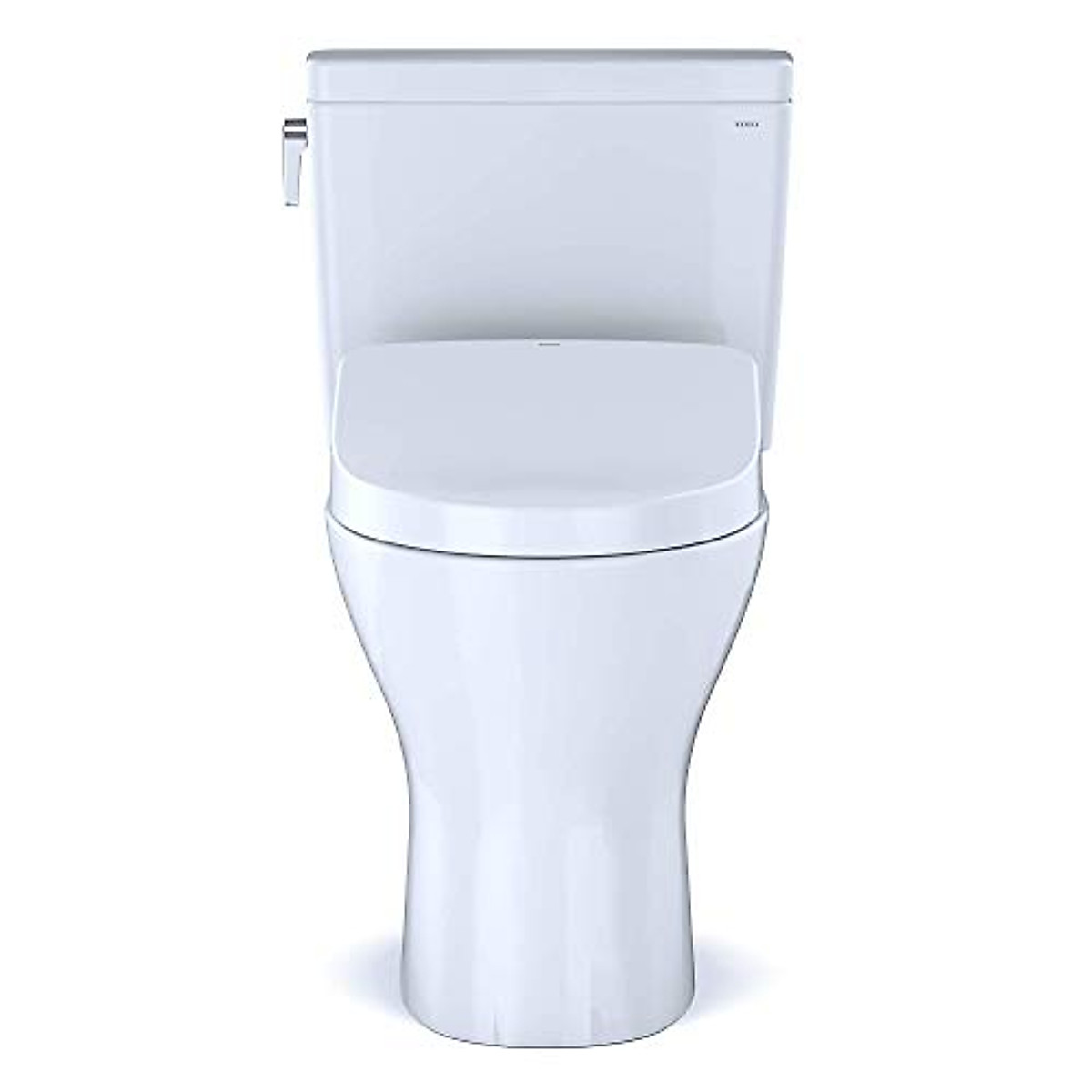 TOTO MW7463056CEMFGA.10#01 Drake WASHLET Two-Piece Dual Universal Height with 10 Inch Rough-in DYNAMAX Tornado Toilet with Auto Flush S550e Bidet Seat, 1.28 and 0.8 GPF, Cotton White