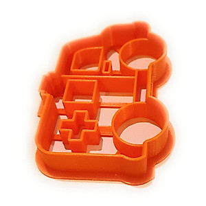 T3D Cookie Cutters Ambulance Cookie Cutter , Suitable for Cakes Biscuit and Fondant Cookie Mold for Homemade Treats, 3.59 inches x 2.52 inches x 0.55 inches