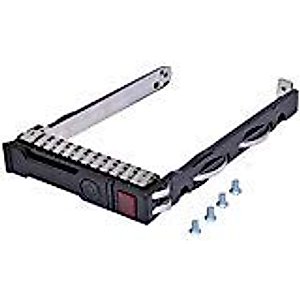 HP 2.5" G8 Gen8 SAS SATA Drive Tray with 4 mounting Screws DL380p DL360p DL160 DL560 DL385 651687-001