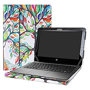Alapmk Protective Case Cover for 11.6" HP ProBook x360 11 G1 EE /G2 EE /G3 EE / G4 EE /G5 EE /G6 EE/G7 EE Series Laptop(Warning:Not fit HP Other 11.6 inch Laptop),Love Tree