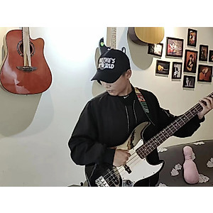 ZIXIANNIU Wayne's Hat Embroidered Baseball Cap Halloween Cosplay Costume