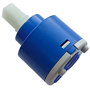 HWMATE Ceramic Disc Single Handle Faucet Cartridge Replacement 1-37/64″ / 40mm Diameter