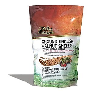 Zilla Reptile English Walnut Shell Litter [Set of 2] Size: 5 Quarts