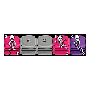 Couch Skeletons Card Game - Quick and Easy 2 Player Game by The Dusty Top Hat