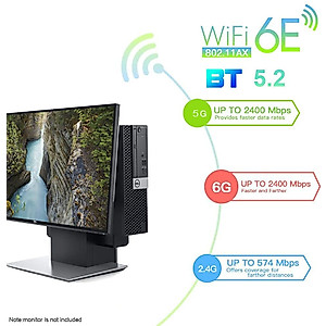 Dell Optiplex 7060 SFF Desktop Computer PC | Intel 8th Gen i7-8700 (6 Core) | 16GB DDR4 Ram 512GB NVMe M.2 SSD | Built-in WiFi 6E & Bluetooth 5.2 | Windows 11 Pro | Wireless Keyboard & Mouse(Renewed)