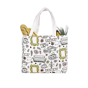 Economical Cotton Tote Bag, Lightweight Medium Reusable Grocery Shopping Cloth Bags, Suitable for DIY, Advertising, Promotion, Gift, Activity Shopping Bags Reusable Grocery Tote Bags