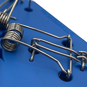 RU CHILLIN Multi Catch Mice Traps | 4-in-1 | Mouse Traps for Home Indoor & Outdoor | Small Rat Traps That Work | Reusable Rodent Traps | Trampas para Ratones | Pet and Child Friendly (Black)