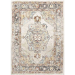 Artistic Weavers Solk Vintage Medallion Area Rug,8'10" x 12',Khaki