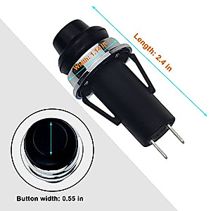 AMTHKNO Igniter Push Button Switch for Weber Genesis II & Spirit II and Other Gas Grills (2017 & Newer), Easy to Install and Replaces