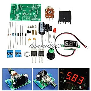 Xuanthang Tool Part for DIY Kits Digital LM317 Display Adjustable Regulated Power Supply Board Module