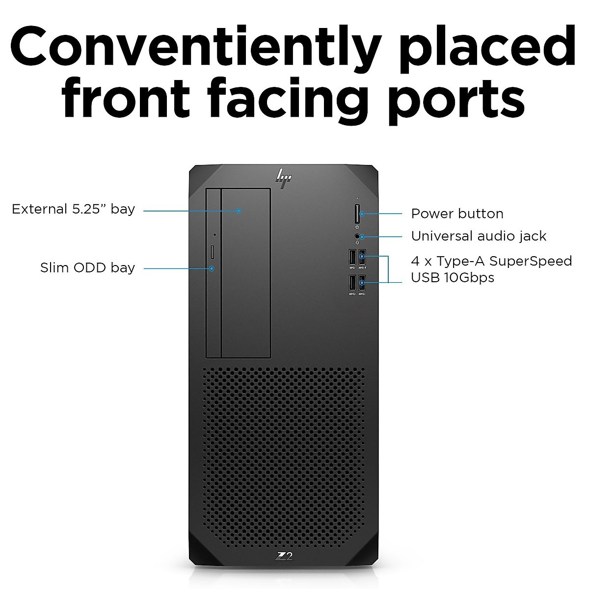 HP Envy Desktop Computer, Intel Octa-Core i7-11700F up to 4.9GHz, 64GB DDR4 RAM, 1TB HDD+ 1TB PCIe SSD, GeForce GTX 1660 Super 6GB GDDR6, Wi-Fi 6, Bluetooth 5.0, Windows 11, Conference Webcam