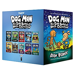 Dog Man: The Supa Buddies Mega Collection: From the Creator of Captain Underpants (Dog Man #1-10 Box Set)