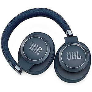JBL Live 650BTNC - Around-Ear Wireless Headphone with Noise Cancellation - Non Retail Packaging (Blue)