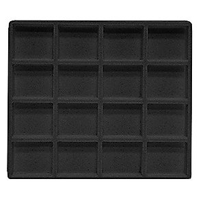 Display and Fixture Store Half Size 16 Compartment Tray Insert