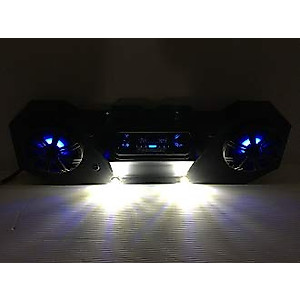 SD 4BBT2RGB2 -Polaris RZR Stereo System BT UTV Side by Side (2-6.5" Marine Speakers)