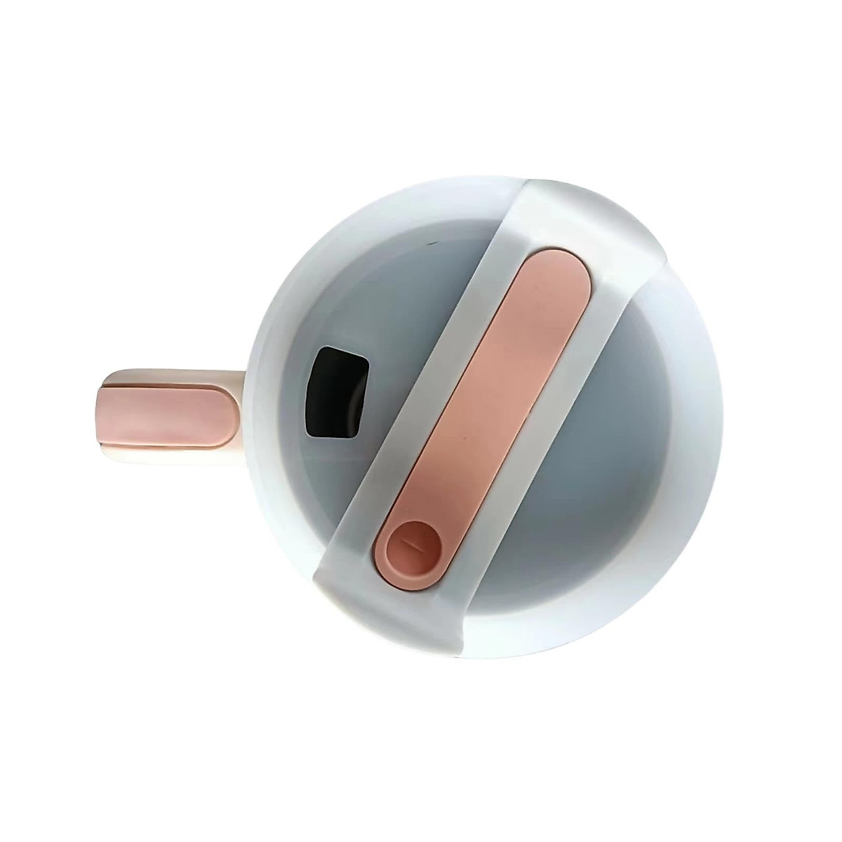 Caibomaoyi Tumbler with Handle and Straw | Cup Holder Compatible for Car | Insulated Stainless Steel Cup | Travel cup | BPA-Free | (baby blue, 30 oz)