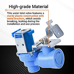 BlueStars MJX41178908 Refrigerator Water Inlet Valve Replacement - Compatible with L.G & Kenmore Refrigerators - Replaces AP4451762 PS3536019 AH3536019