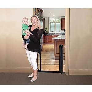 Dreambaby Chelsea Auto Close Security Gate in White Value Pack (Includes 2 Gates and 2 Extensions)