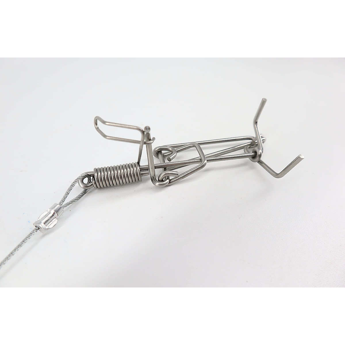 Worlds Best Mole Trap, USA Made, Stainless Steel, New (6 Pack), Professional Grade, Mole Killer Traps, Mole Traps for lawns, Reusable mole Traps, Below Ground mole Trap