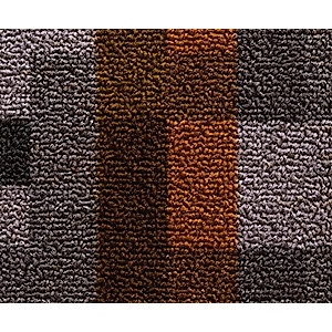 Minecraft Train Rail Area Rug | Indoor Floor Mat, Accent Rugs For Living Room and Bedroom, Home Decor For Kids Playroom | Video Game Gifts And Collectibles | 20 x 60 Inches