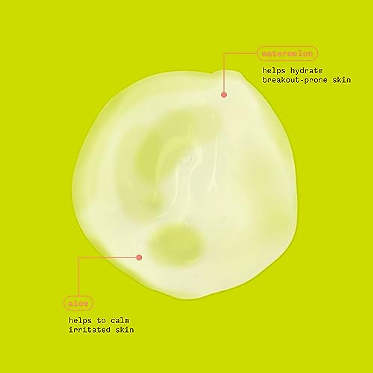 Freeman Soothing Watermelon & Aloe Gel Facial Mask, Hydrates, Nourishes, & Soothes Irritated Skin, Cooling, Calming Gel Face Mask, For Sensitive & Break-Out Prone Skin, 6 fl.oz. Tube, 1 Count