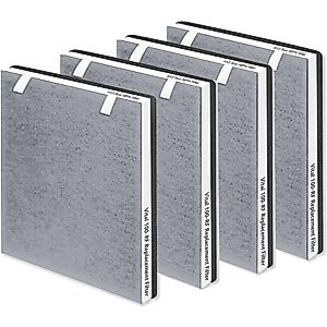 Yipchang Vital 100 Replacement Filter Compatible for LEVOIT Air Purifier Replacement Filter, 3-in-1 Pre, H13 HEPA,Activated Carbon, Vital 100 Air Filter,Part # Vital 100-RF,4Pack