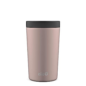 Ello Jones Stainless Steel Travel Coffee Mug - Travel Tea Mug, 11oz, Rosegold