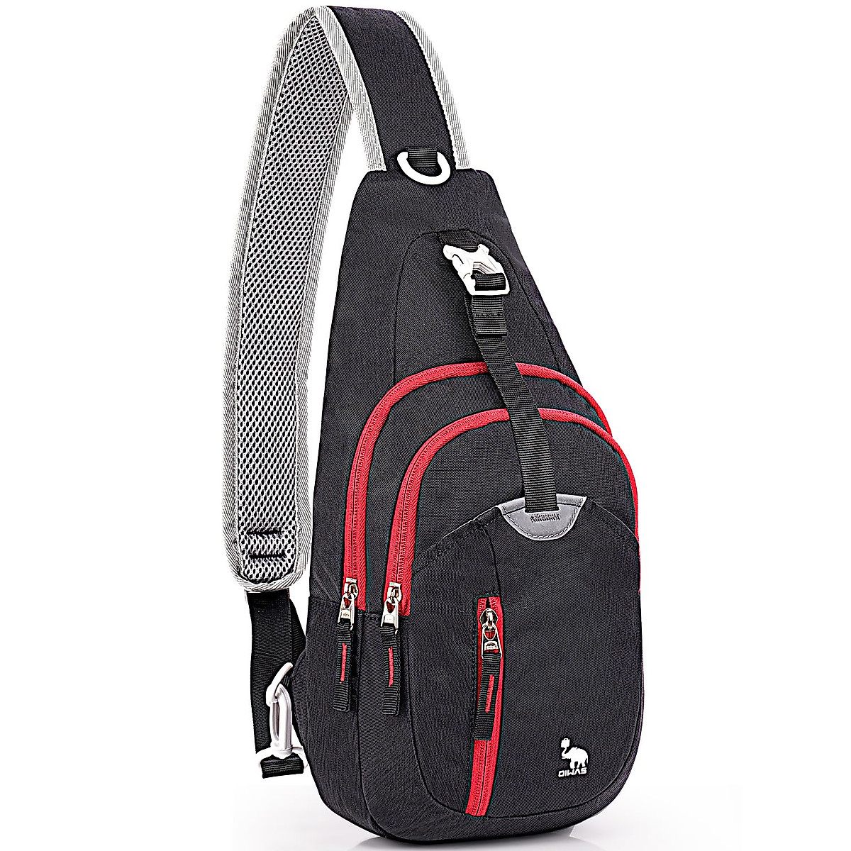 Kimlee Crossbody Pack Chest Shoulder Sling Backpack One Strap Lightweight Pouch Day Bag for Outdoor