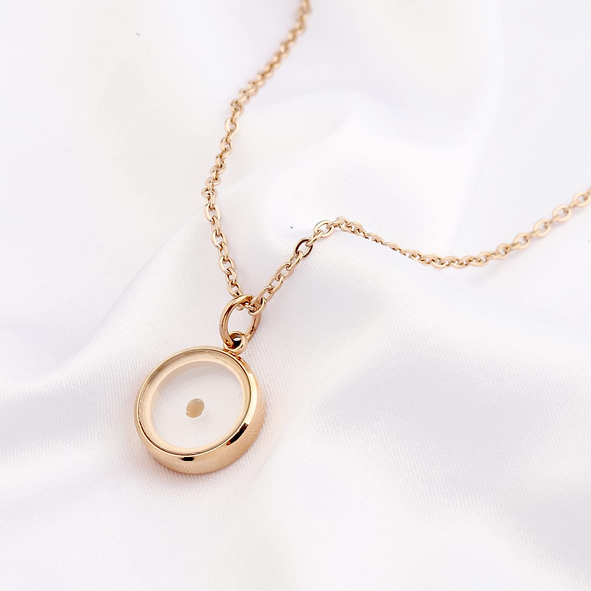 KUIYAI Woman Of Faith Necklace Christmas Gift Mustard Seed Necklace Gift for Religious Woman Meaning Card Gift (womanseedRG)