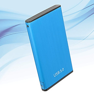 PUSOKEI Portable External Hard Drive, USB 3.0 Mobile Hard Drive, with Storage Bag, for Notebooks, All‑in‑Ones, Desktop Computers, for OS X/XP/Win7/ Win8/Win10/Linux（120G）