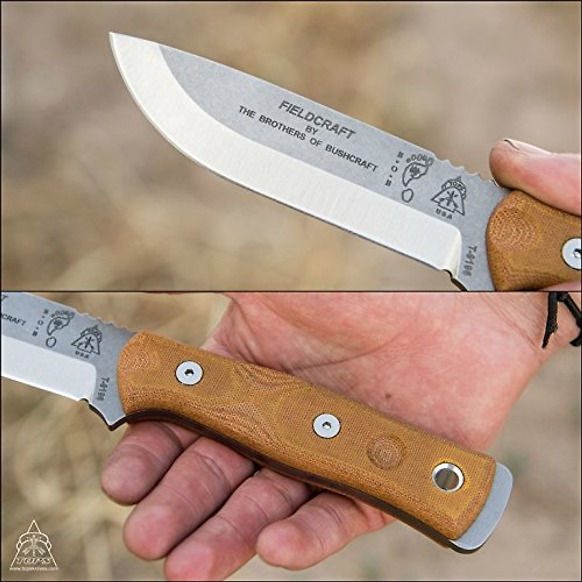 TOPS Knives Brothers of Bushcraft - Tumble Finish