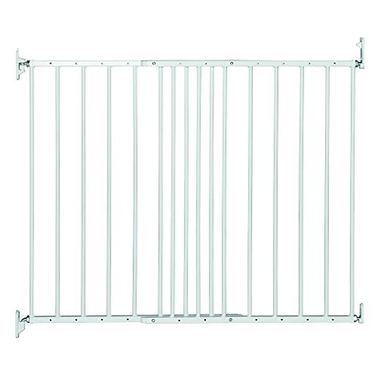 BabyDan MultiDan Metal Safety Gate, 24.6-42.2 inches, Adjustable, Wall-Mounted, Adjustable, Steel Construction, Made in Denmark