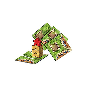 Carcassonne The Tower Board Game EXPANSION - Reach for the Skies in a New Dimension! Medieval Strategy Game for Kids and Adults, Ages 7+, 2-6 Players, 45 Minute Playtime, Made by Z-Man Games