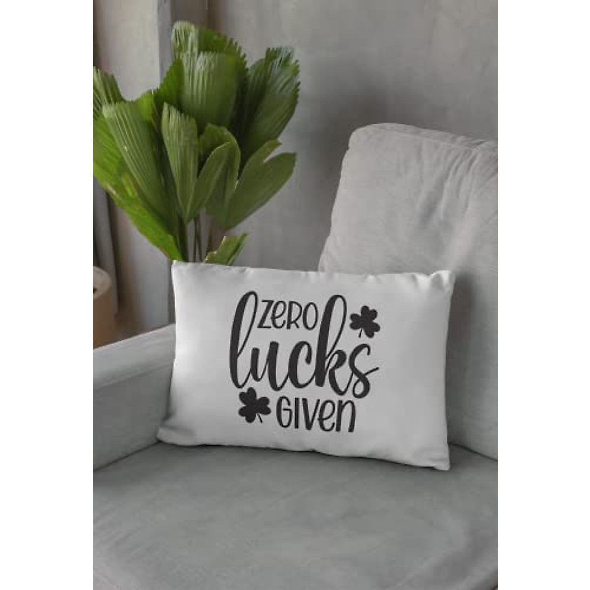 St Patricks Day, Zero Lucks Given Iron On Decal, Tshirt Decal, St Patricks Day Shirt, Heat Transfer, Applique, Iron On Patch, Shamrock Decal, Iron On Almost Anything in 5 Min. (Old Gold Glitter)