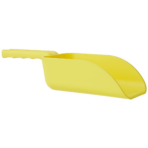 Vikan Remco 63006 Color-Coded Plastic Hand Scoop - BPA-Free Food-Safe Kitchen Utensils, Restaurant and Food Service Supplies, 16 oz, Yellow