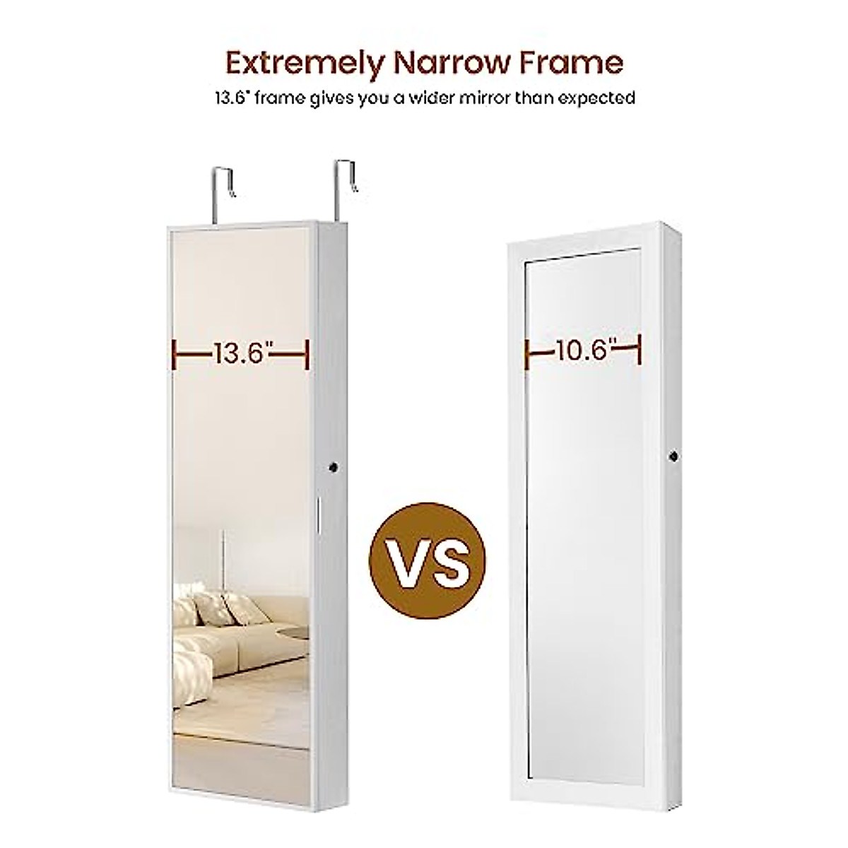 Hzuaneri Jewelry Cabinet Armoire