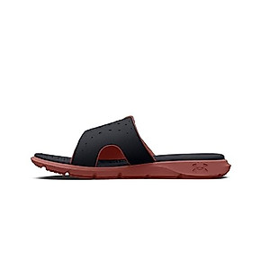 Under Armour Women's Ignite Pro Slide, (003) Black/Red Fusion/Red Fusion, 9, US