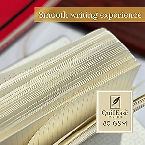 SETTINI Dotted Journal - A5 Vegan Leather Notebook, 192 Archival-Quality Pages, QuillEase Bleed-Free Paper, Inner Pocket & Bookmark, Ideal for Bullet Journaling - Black Dragonfly