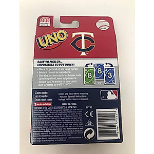 UNO Cards Minnesota Twins