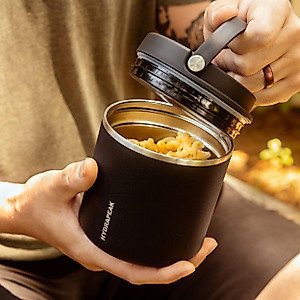 Hydrapeak 25oz Stainless Steel Vacuum Insulated Thermos Food Jar | Kids Thermos for Hot Food and Cold Food, Wide Mouth Leak-Proof Soup Thermos for Adults, 10 Hours Hot and 16 Hours Cold (Navy)