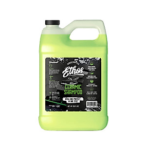 Ceramic Car Shampoo - Car Wash For Ceramic Coatings - Adds Hydrophobic Protection | Enhances Ceramic Coatings, Waxes Or Sealants | Incredible Shine
