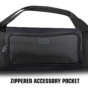 USA Gear Refractor Telescope Case - Holds Telescopes/Tripod 21 to 35 inches - Adjustable Extension, Storage Bag Pocket, and Strap - Compatible with ToyerBee, Gskyer, Celestron Telescope Bags and Cases