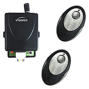 Visionis FPC-5292 One Door Access Control in Swinging Door 600lbs Maglock with VIS-3000 Outdoor Keypad/Reader with Mini Controller, No Software, EM Card, 1000 Users, Wireless Receiver with PIR Kit