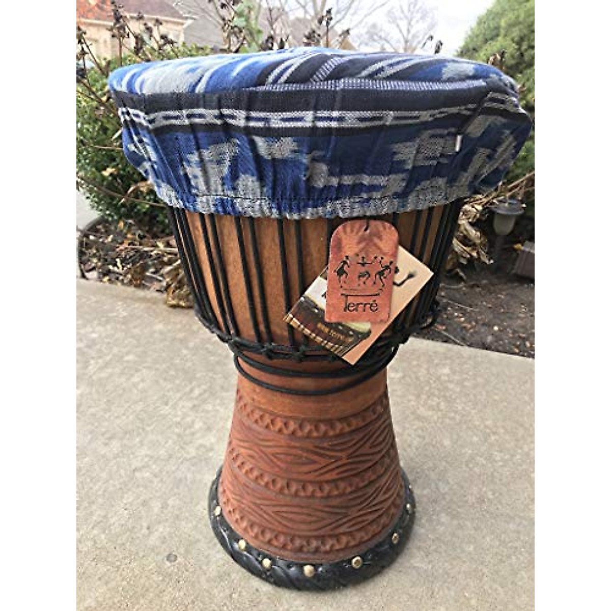 Djembe Drum Shaman Drum Frame drum skin saver 12" 14" 16" 20" 24" 28" (14 inch)