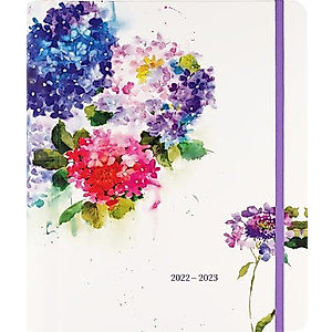 2023 Hydrangeas Family Weekly Planner (18-months, July 2022 - December 2023)
