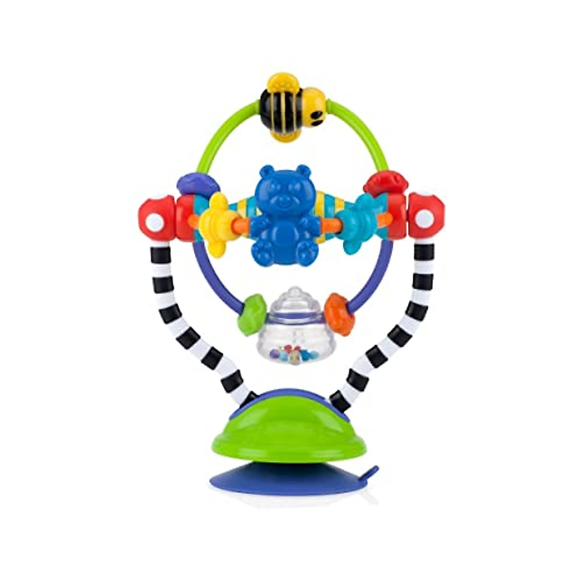 Nuby Silly Spinwheel with Suction Base High Chair Interactive Toy for Early Development